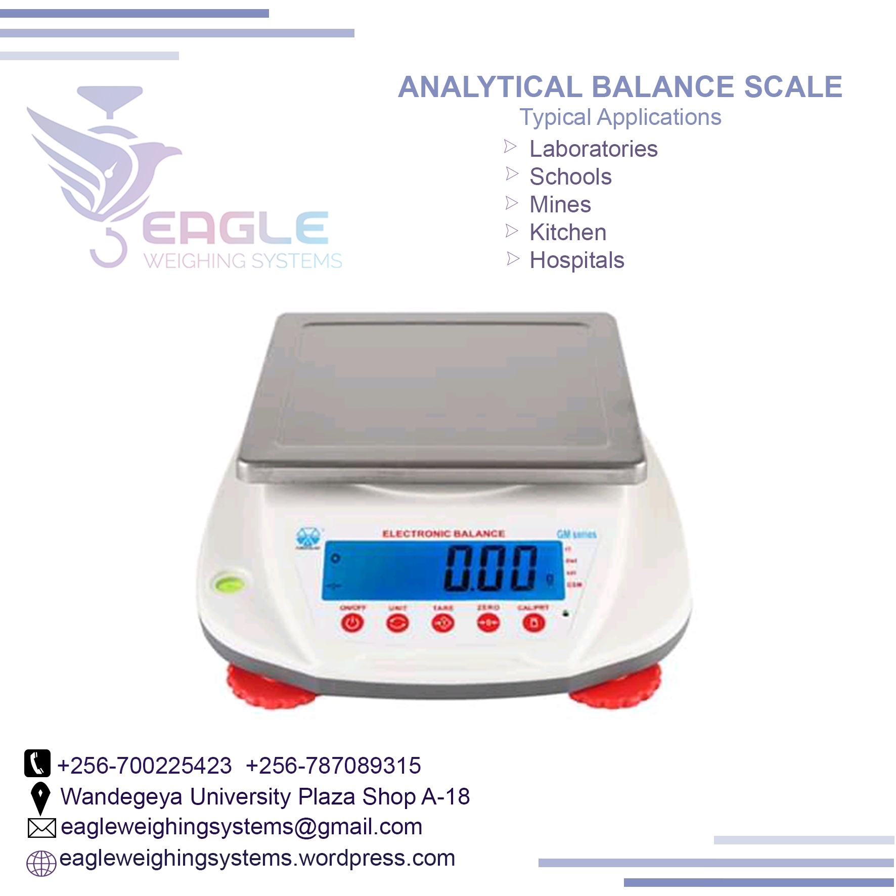 Laboratory analytical display weighing scales in Kampala - Pundas ...