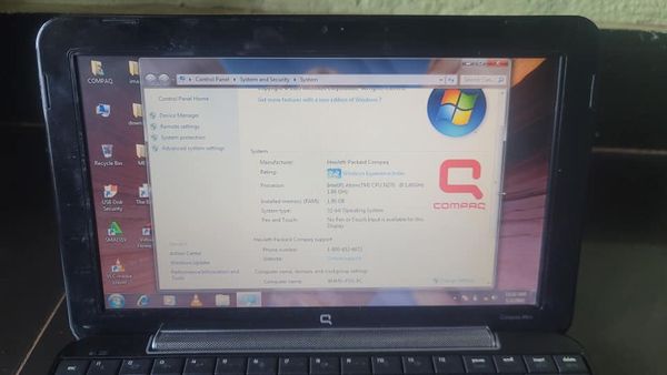Hp Compac mini laptop on sale. - Pundas Marketplace - Buy & Sell in ...